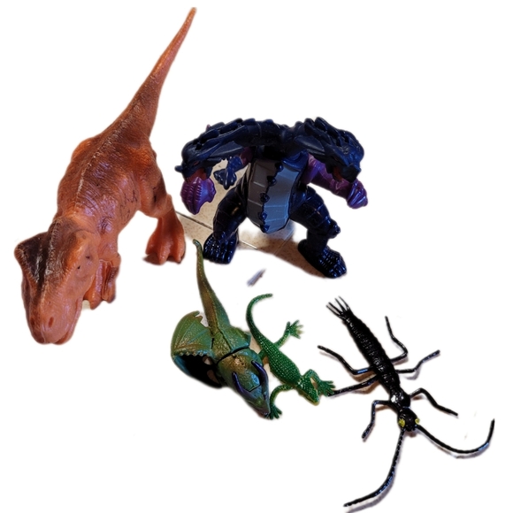 Toys | Dinosaur Dragon Lizard Toys Figurines Bundle Bundle | Poshmark